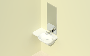 Revit BIM IFC Files of Disabled or Accessible Toilets Shower Hand Basin