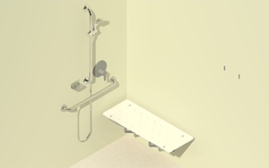 Revit BIM IFC Files of Disabled or Accessible Toilets Shower Hand Basin